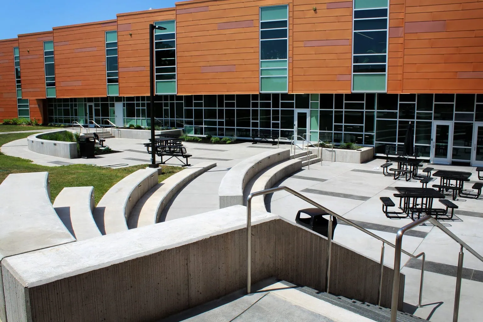 McQuaid Jesuit High School Outdoor Commons | Rochester NY